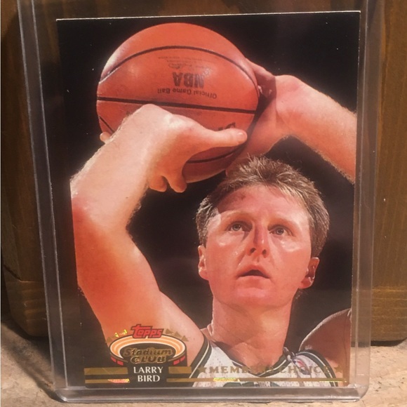 Other | Vintage Larry Bird Boston Celtics Collectors Card | Poshmark